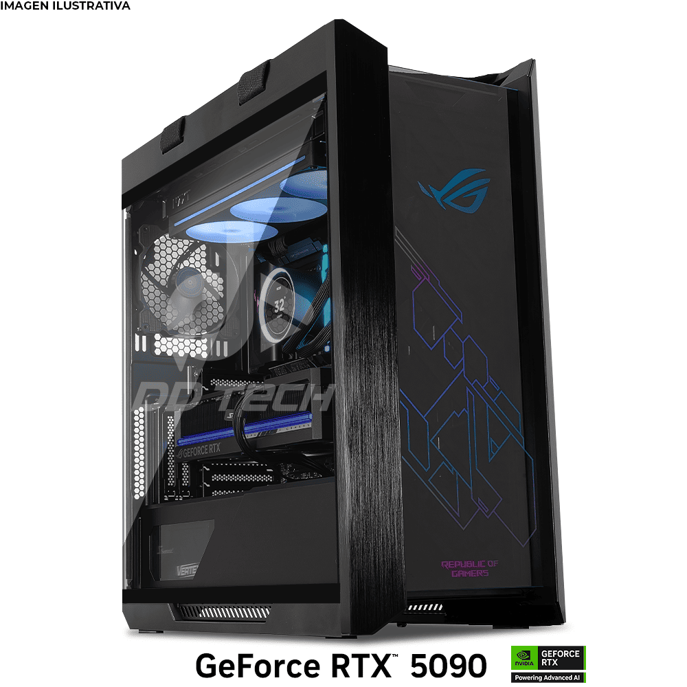 Computadora PRIDE GAMING PBA CERBERO V4 / NVIDIA GeForce RTX 5090 / AMD RYZEN 9 9950X3D / 64GB ...