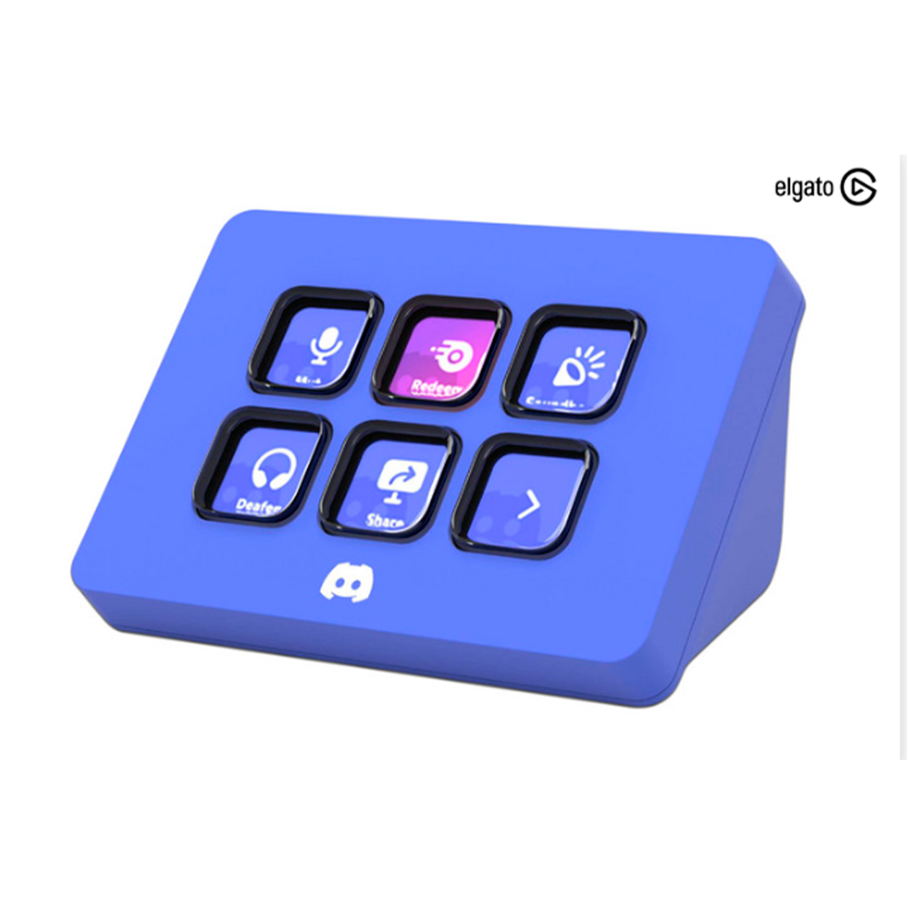 Stream Deck Mini Elgato Discord Edition / Controla Zoom, Teams ...