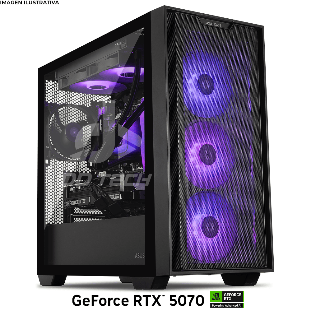 Computadora PRIDE GAMING PBA AGRA V3 / Ryzen 7 5700x / Nvidia GeForce ...