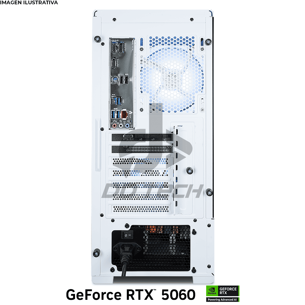 Computadora PRIDE GAMING ZEBRA / NVIDIA GeForce RTX 5060 / AMD Ryzen 5 ...