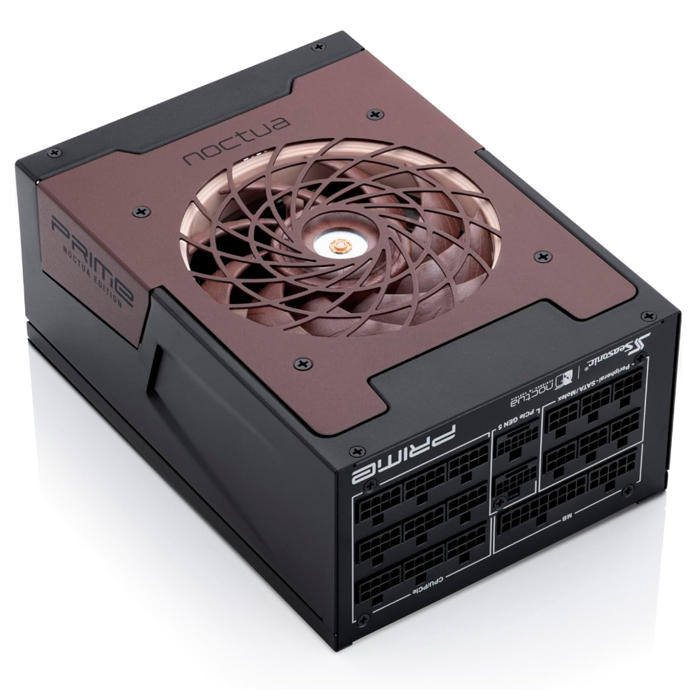 Fuente de Poder Seasonic Prime TX-1600 NOCTUA EDITION / 1600W / 80 ...