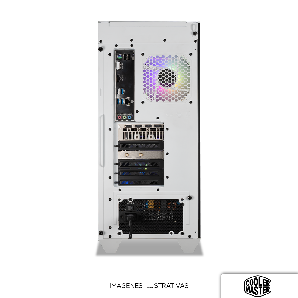 Computadora PRIDE COOLER MASTER POLAR V2 / GeForce RTX 5060 8GB / Intel ...