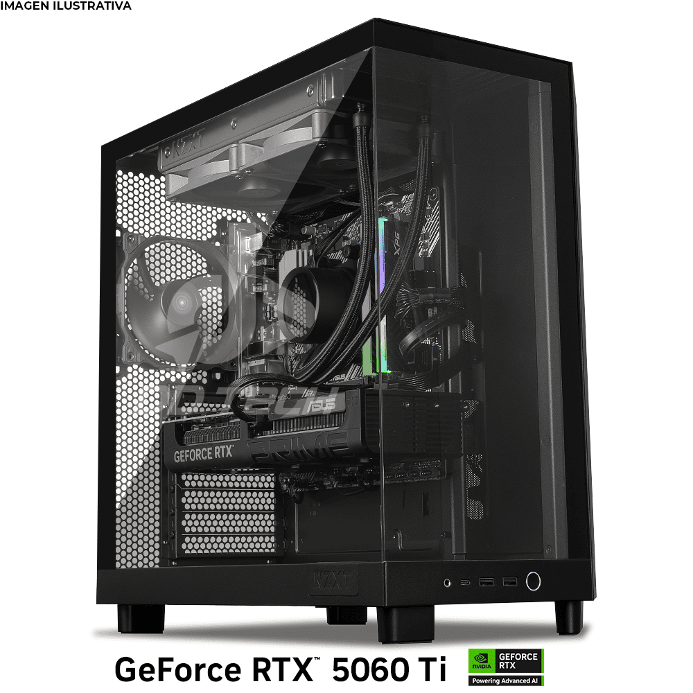 Computadora PRIDE GAMING DWN V6 / GeForce RTX 5060 TI / AMD Ryzen 7 ...