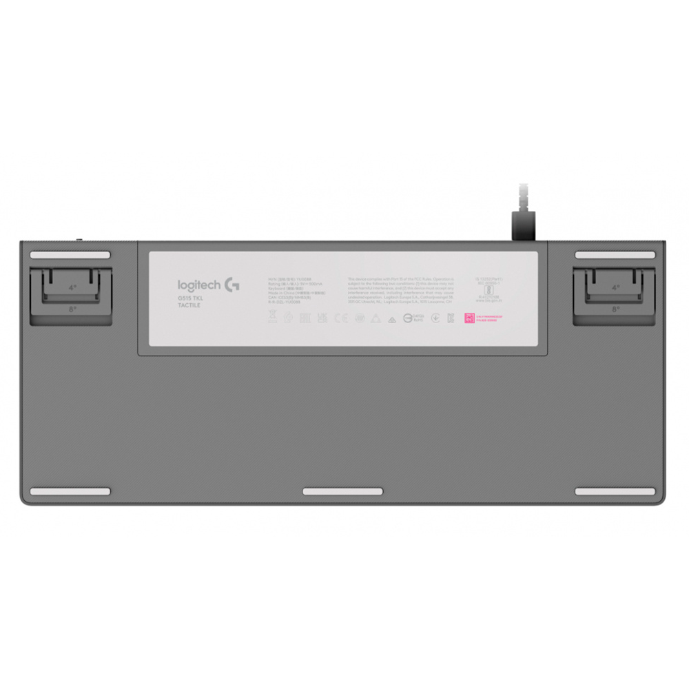 Teclado Gamer Logitech G515 LED RGB TKL / Teclado Mecánico / Logitech ...