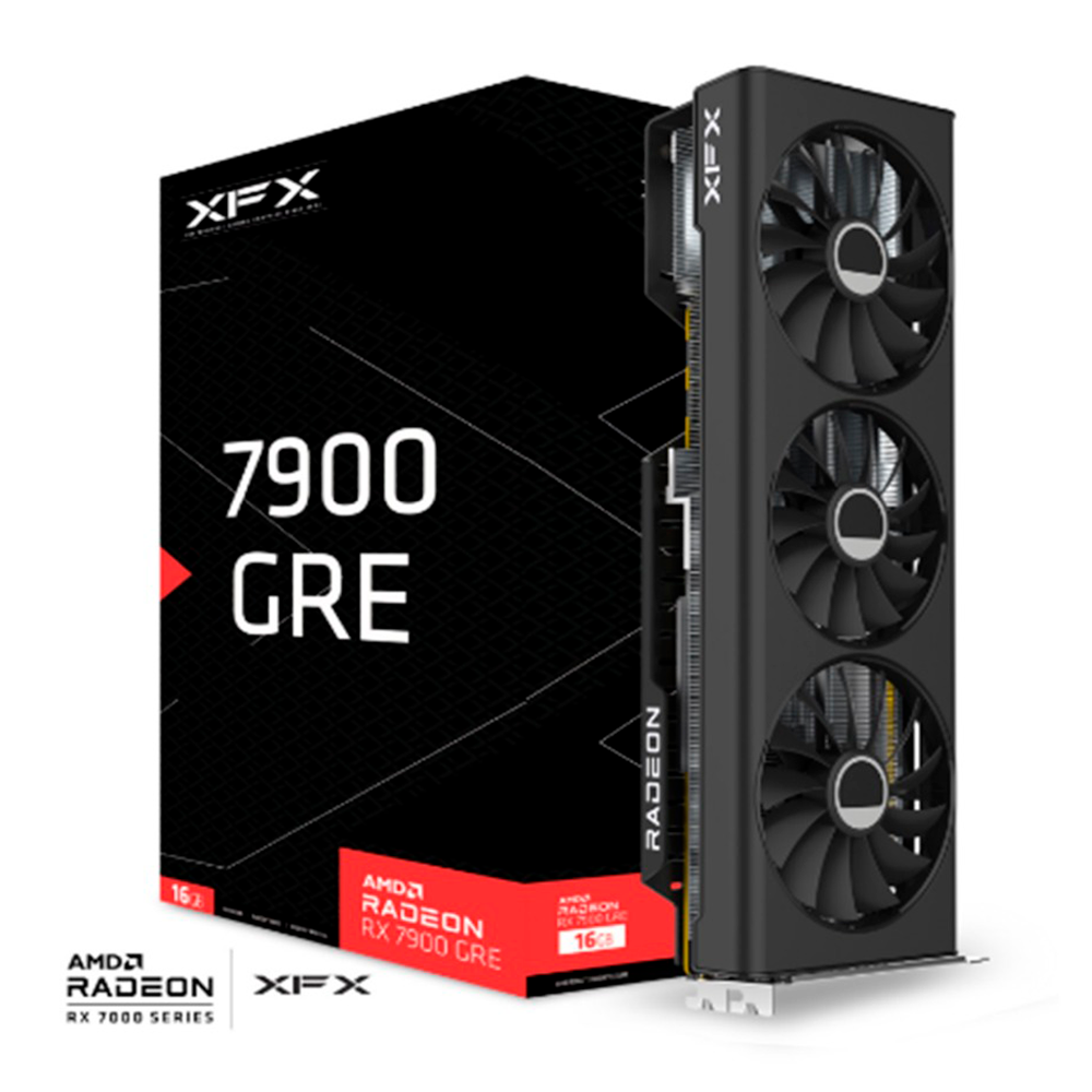 Tarjeta de Video XFX Radeon RX 7900 GRE / 16GB / 256-bit / PCI-E 4.0 ...