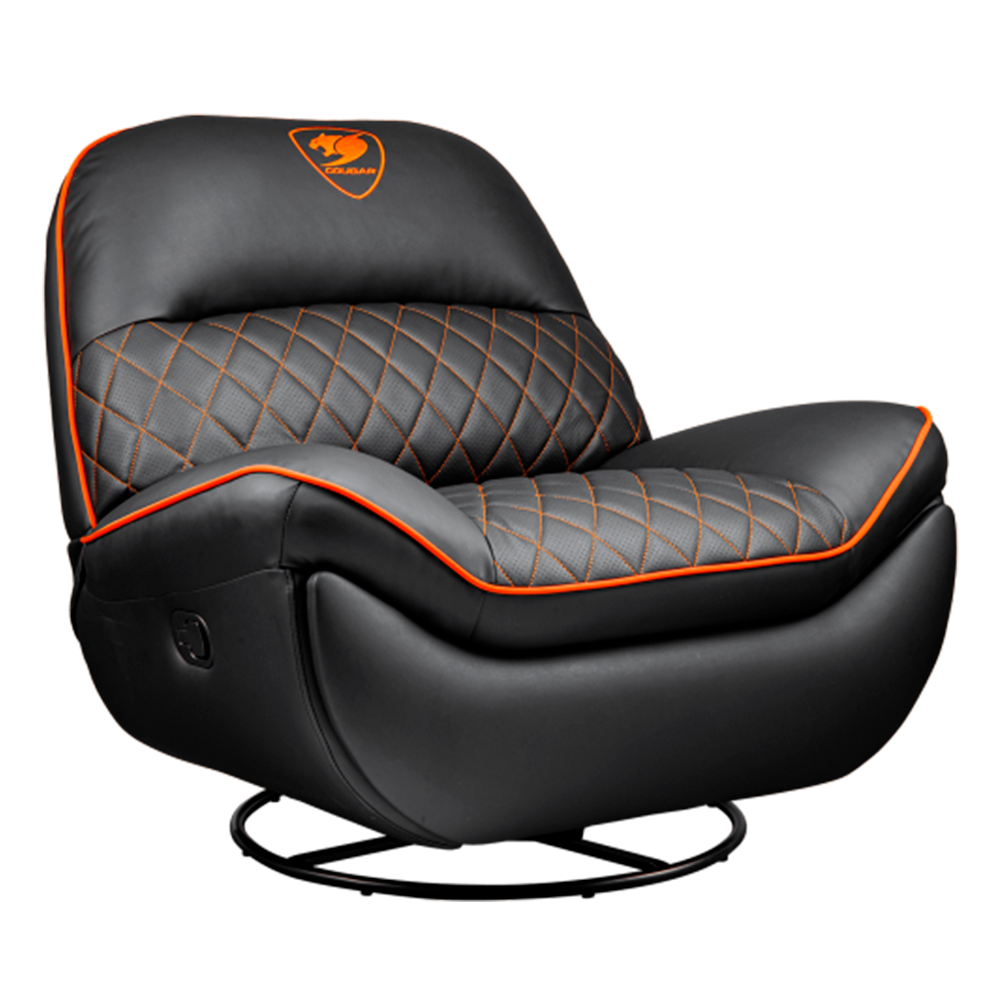 Sofá Gamer COUGAR OVERLORD / Hasta 150kg / Giratorio / Negro / 3MOVLORB ...