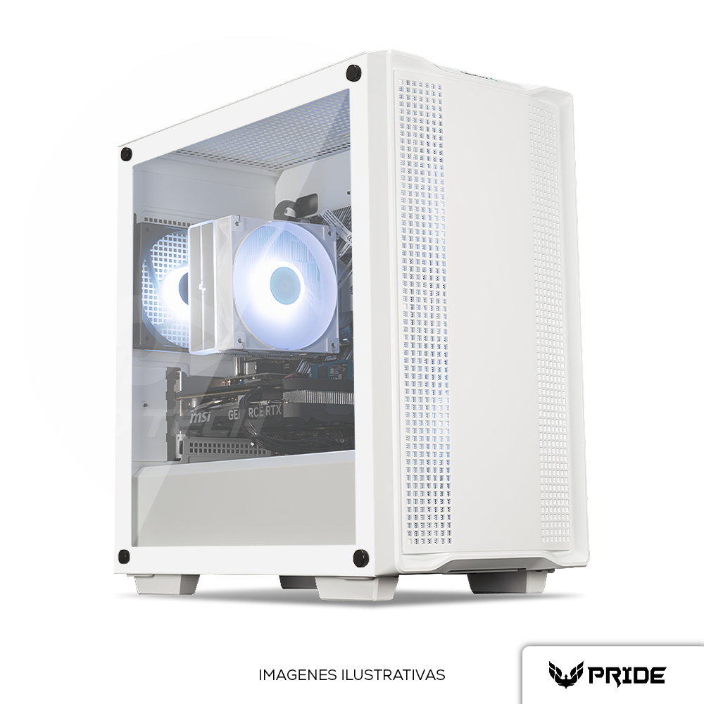 Computadora PRIDE GAMING WHITE WOLF V2 / NVIDIA GeForce RTX 4060 8GB ...