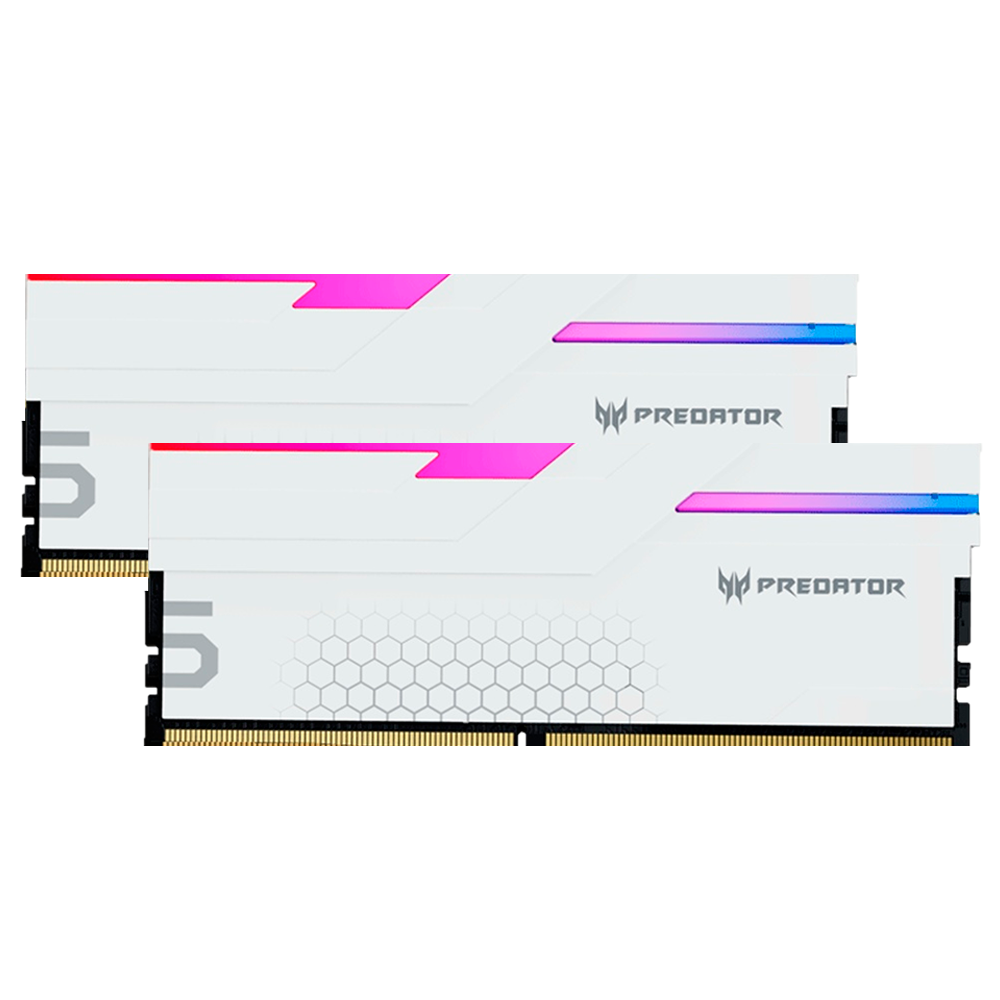 Memoria RAM Acer Predator Hermes RGB DDR5 / 6800MHz / 48GB (2x24GB ...