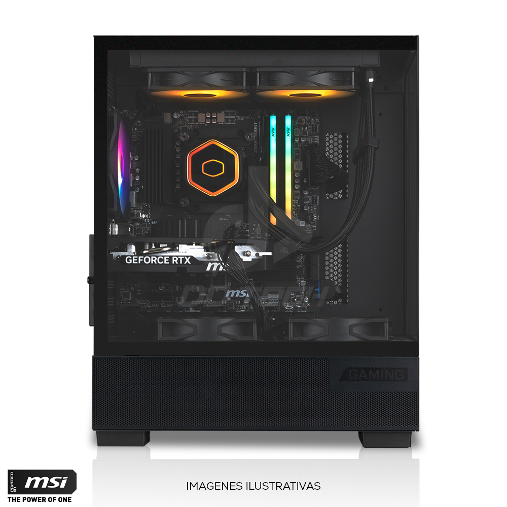 Computadora PRIDE MSI ANACONDA V2 / NVIDIA GeForce RTX 5060 8GB / AMD ...