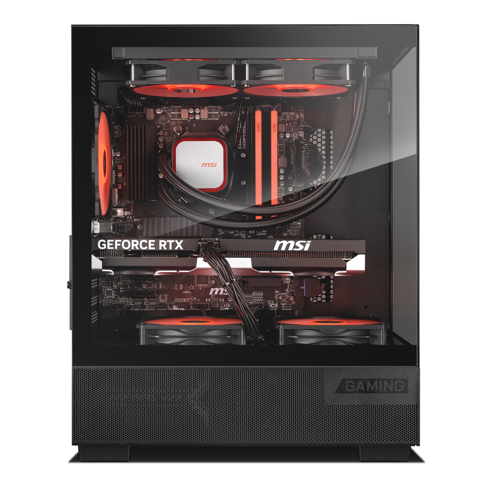 Computadora ULTIMATE PC WARDEN / POWERED BY MSI / RTX 5060 8GB GDDR7 ...