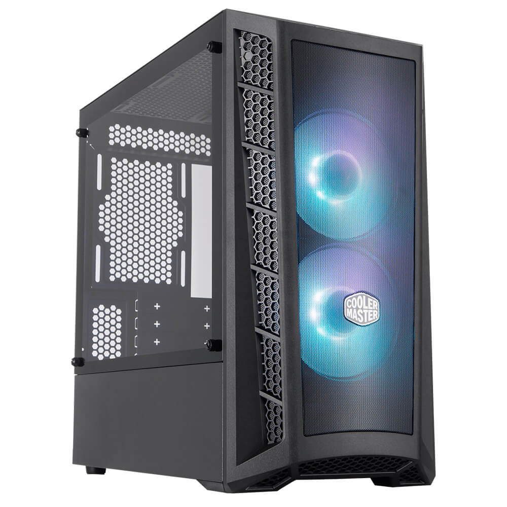 Gabinete Cooler Master Masterbox MB311L ARGB / Cristal Templado / 2 ...
