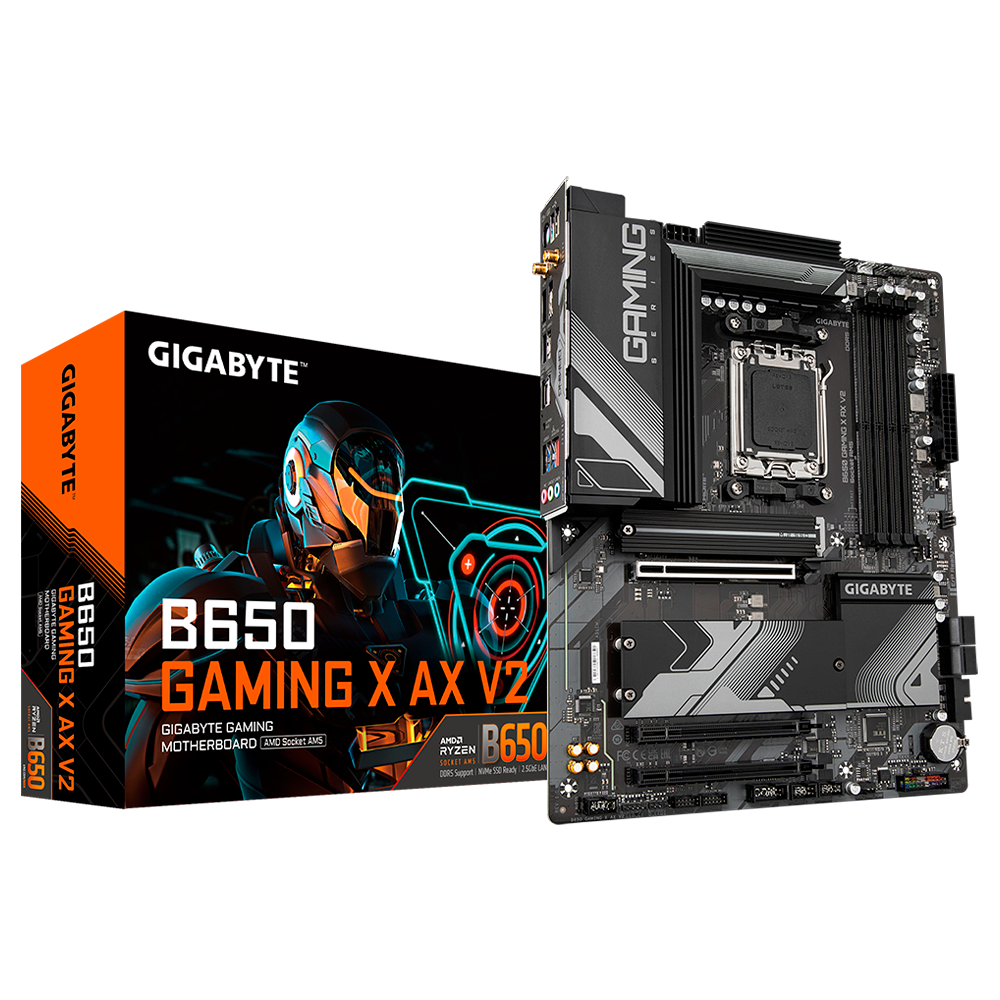 Tarjeta Madre Gigabyte B650 Gaming X AX / ATX / AM5 / AMD B650 / Up to 192GB DDR5 / HDMI/DP ...