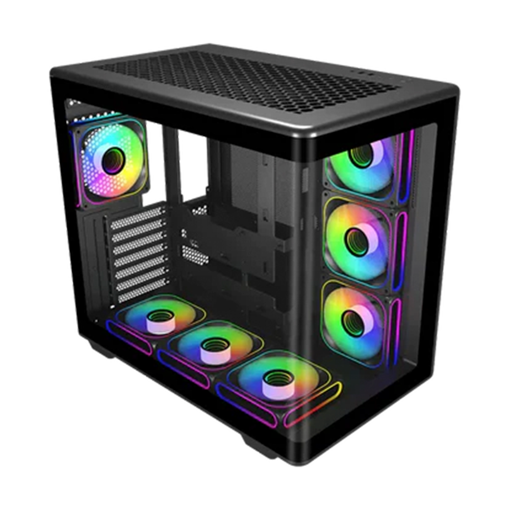 Gabinete Cooler Master ELITE 600 / Micro-ATX/Mid-Tower / Cristal ...