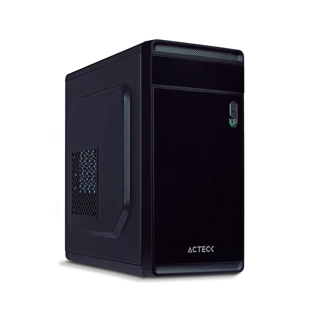 Gabinete Acteck DELTA AC-929028 Black Micro ATX Fuente 500W // YYGH3 ...