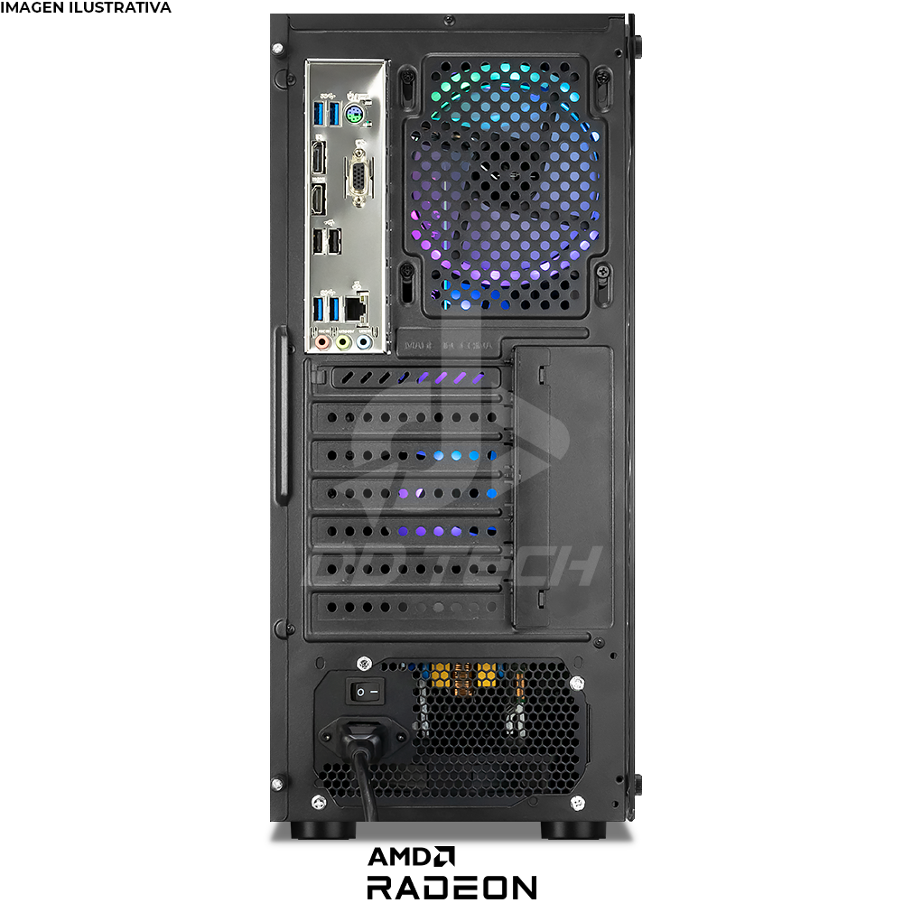 Computadora PRIDE GAMING WEEVIL / AMD RADEON VEGA 7 / AMD Ryzen 5 PRO ...