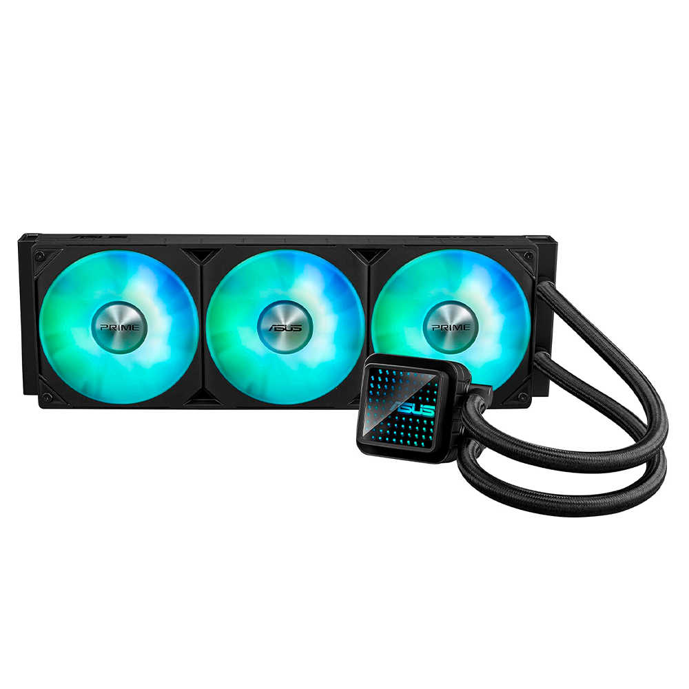 Enfriamiento Líquido ASUS Prime LC 360 ARGB / 3x120mm / 600-2200RPM ...
