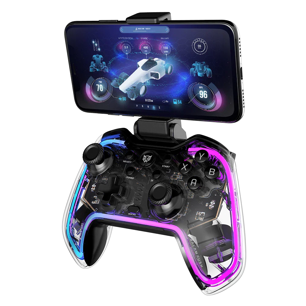 Gamepad Balam RushGlow G595 / Inalámbrico / Bluetooth / Negro / BR-936910 | DD Tech