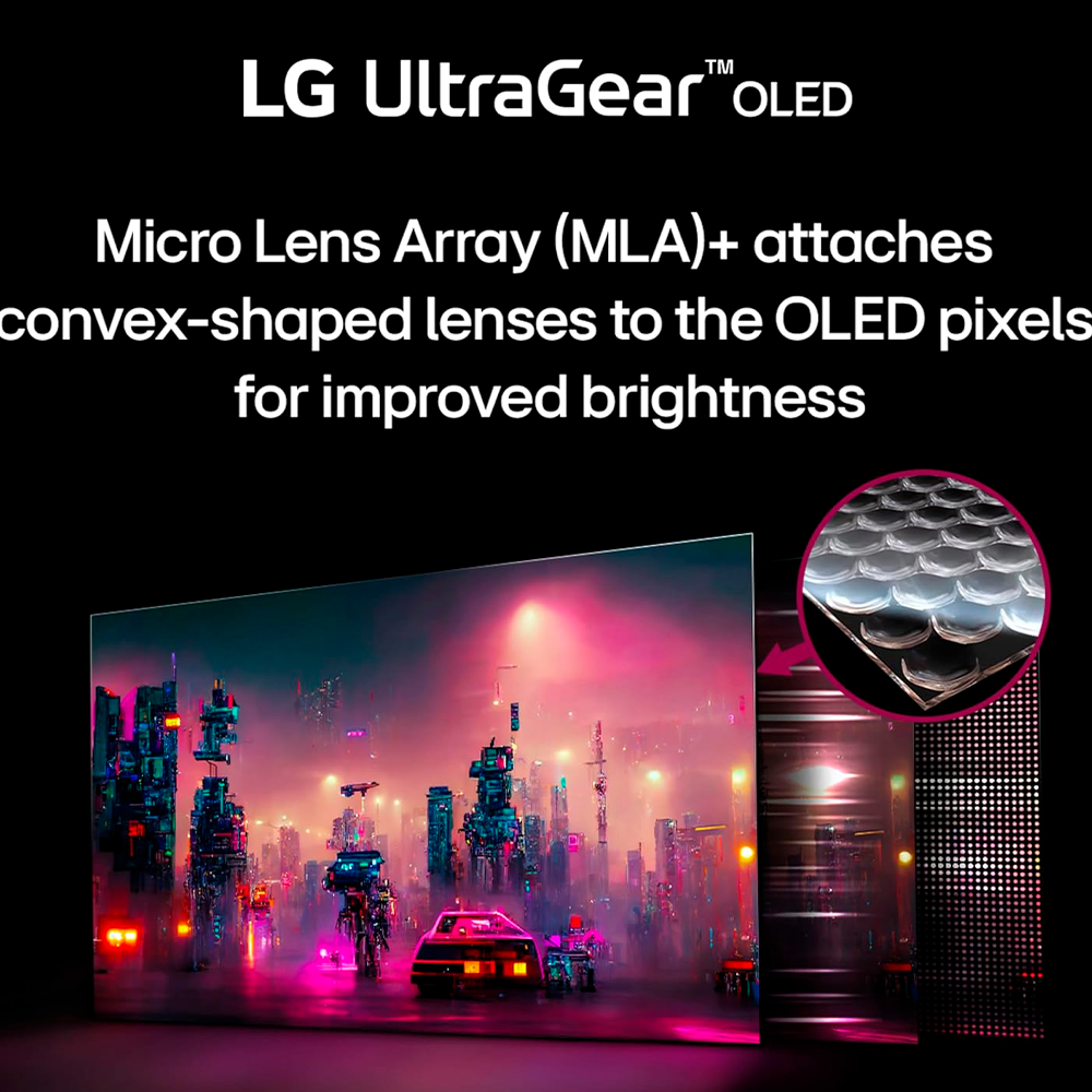 Monitor Gamer Curvo LG 45GS95QE Ultragear OLED /45” / 3440x1440 / WQHD / 800R / 240Hz / 0.03ms ...