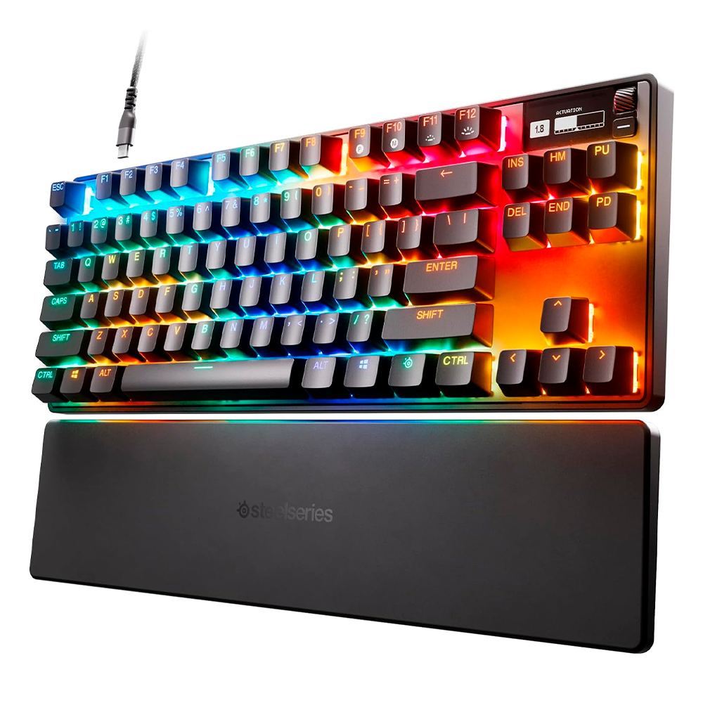 Teclado Gamer SteelSeries Apex PRO TKL Wireless / Iluminación RGB ...