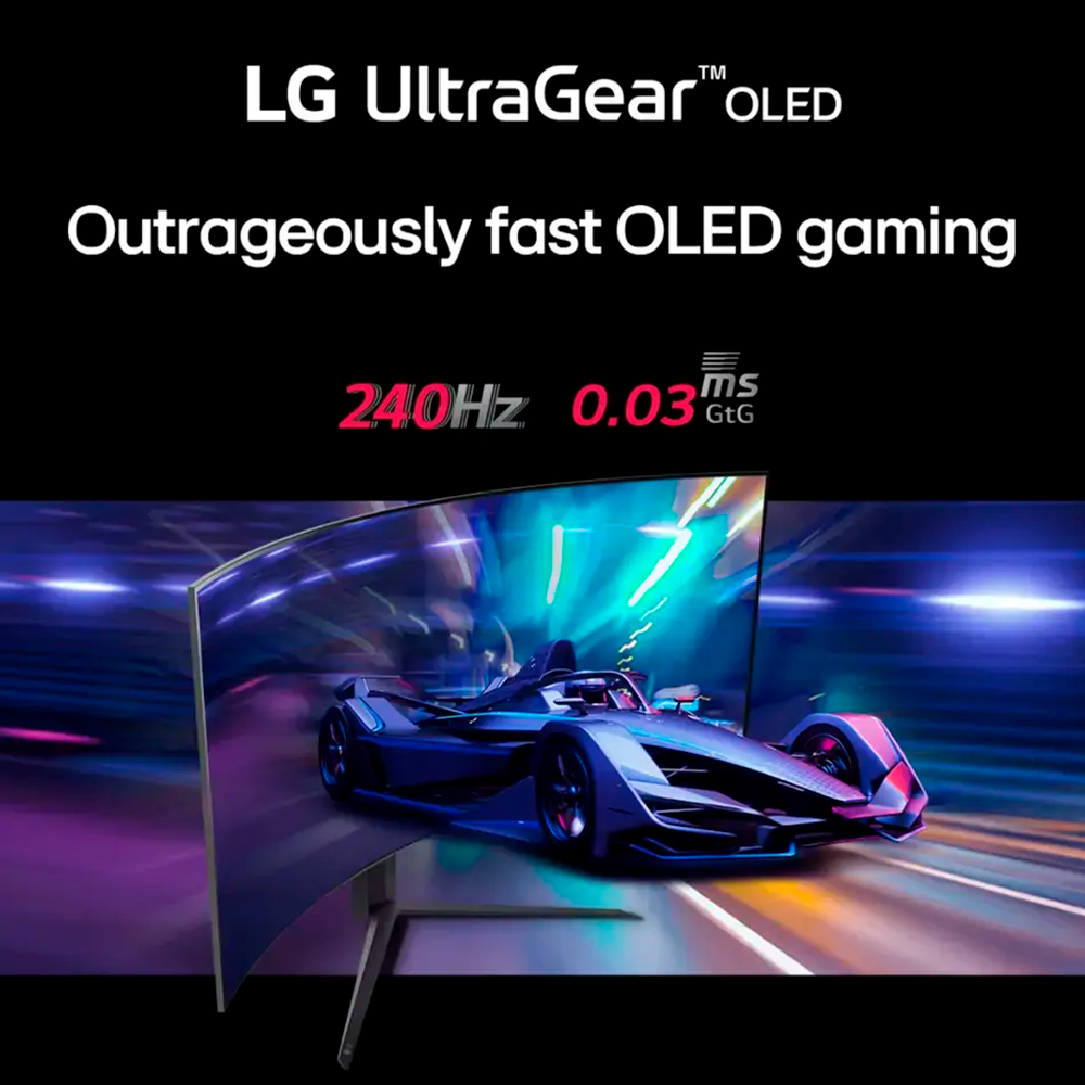 Monitor Gamer Curvo LG 45GS96QB-B OLED 45 / 3440x1440 / Ultra Wide Quad ...