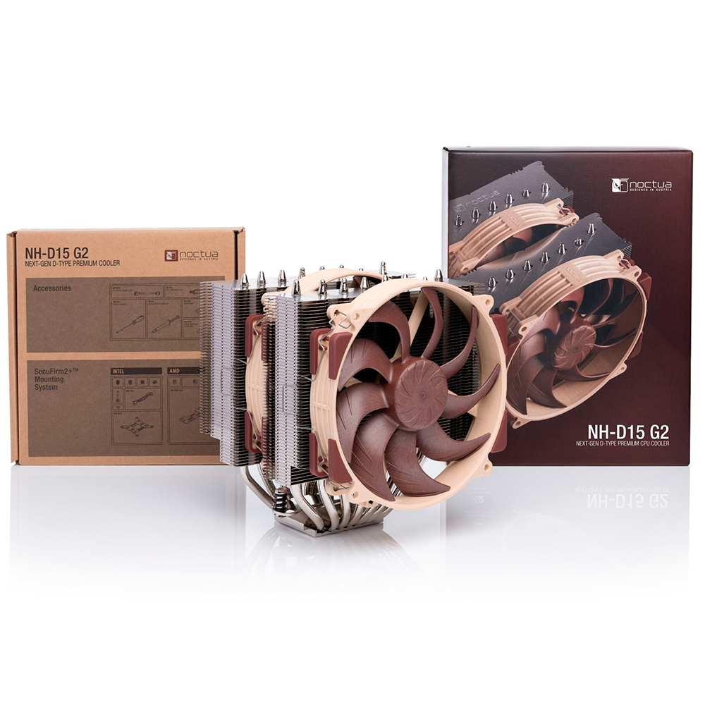 Disipador Noctua NH-D15 G2 / Enfriador de CPU de Doble Torre / Ventiladores NF-A14x25r G2 PWM ...