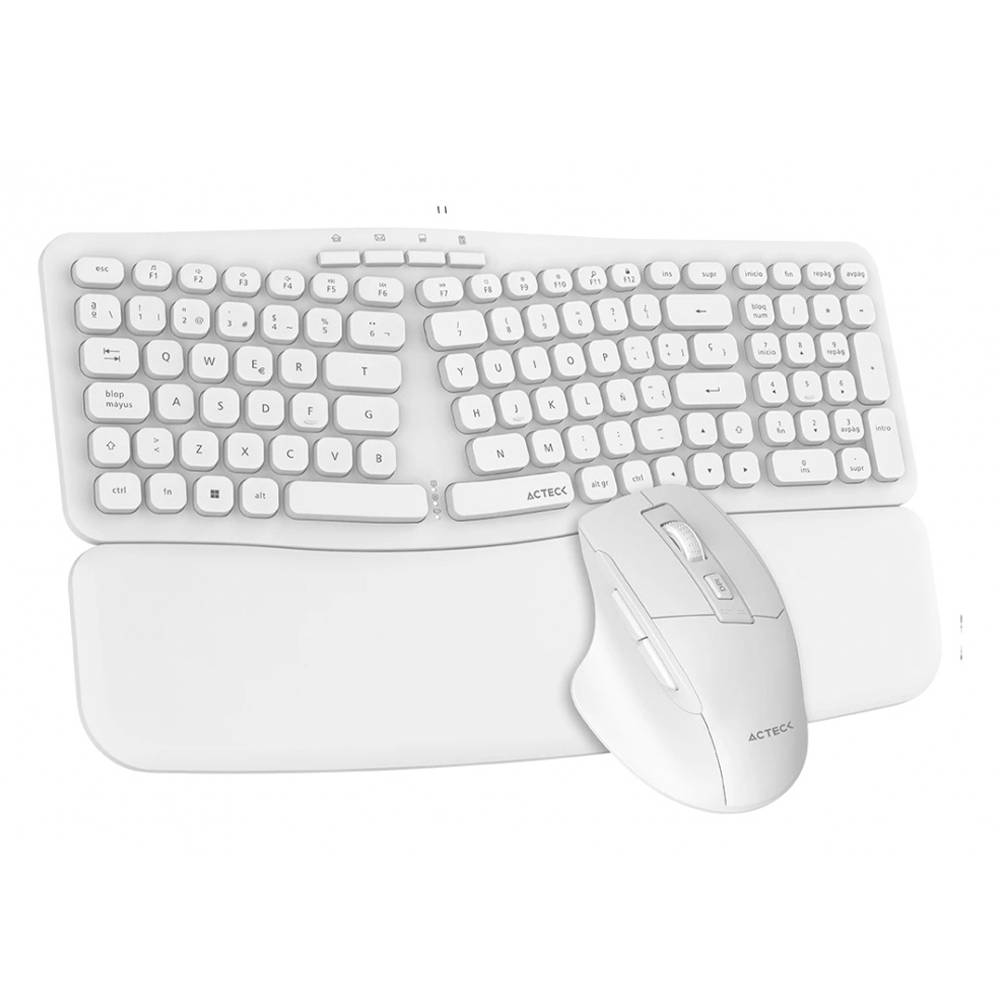 Kit de Teclado y Mouse Acteck Creator Ultra Confort MK650 / Inalámbrico ...