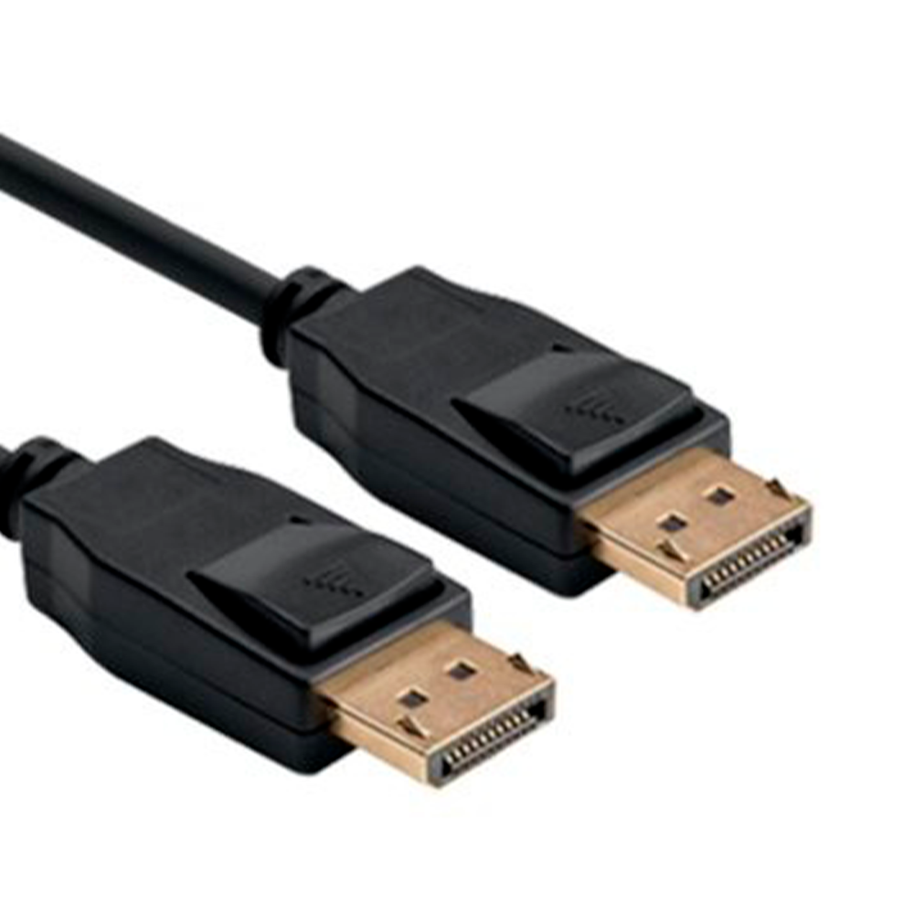 Cable BRobotix DisplayPort Macho - DisplayPort Macho / 4K / 2 Metros / Negro / 695263 | DD Tech