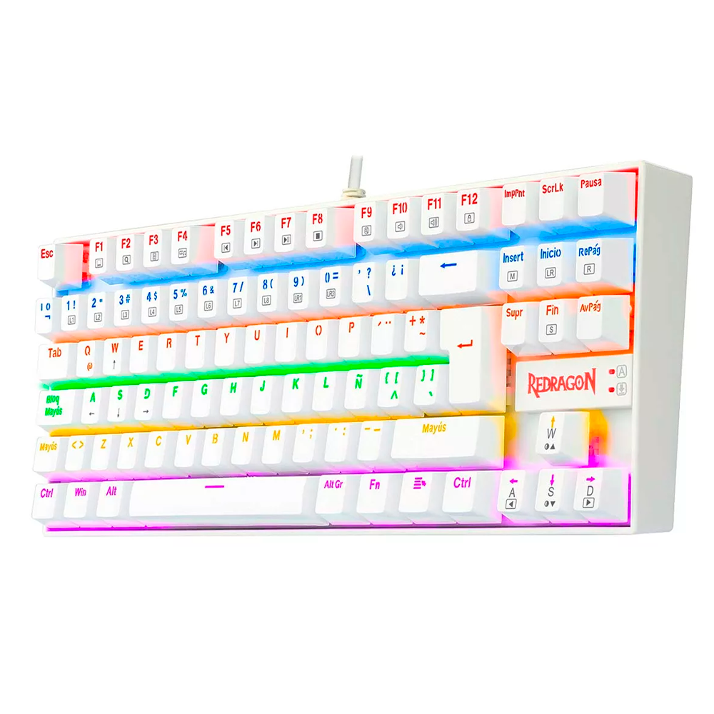 Teclado Gamer Redragon Kumara K552-KR RGB / Teclado Mecánico / Switch ...