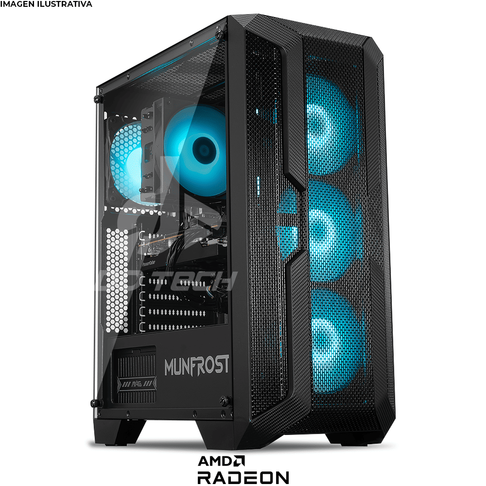 Computadora PRIDE GAMING ANTELOPE / AMD RADEON RX 7600 / AMD Ryzen 5 ...