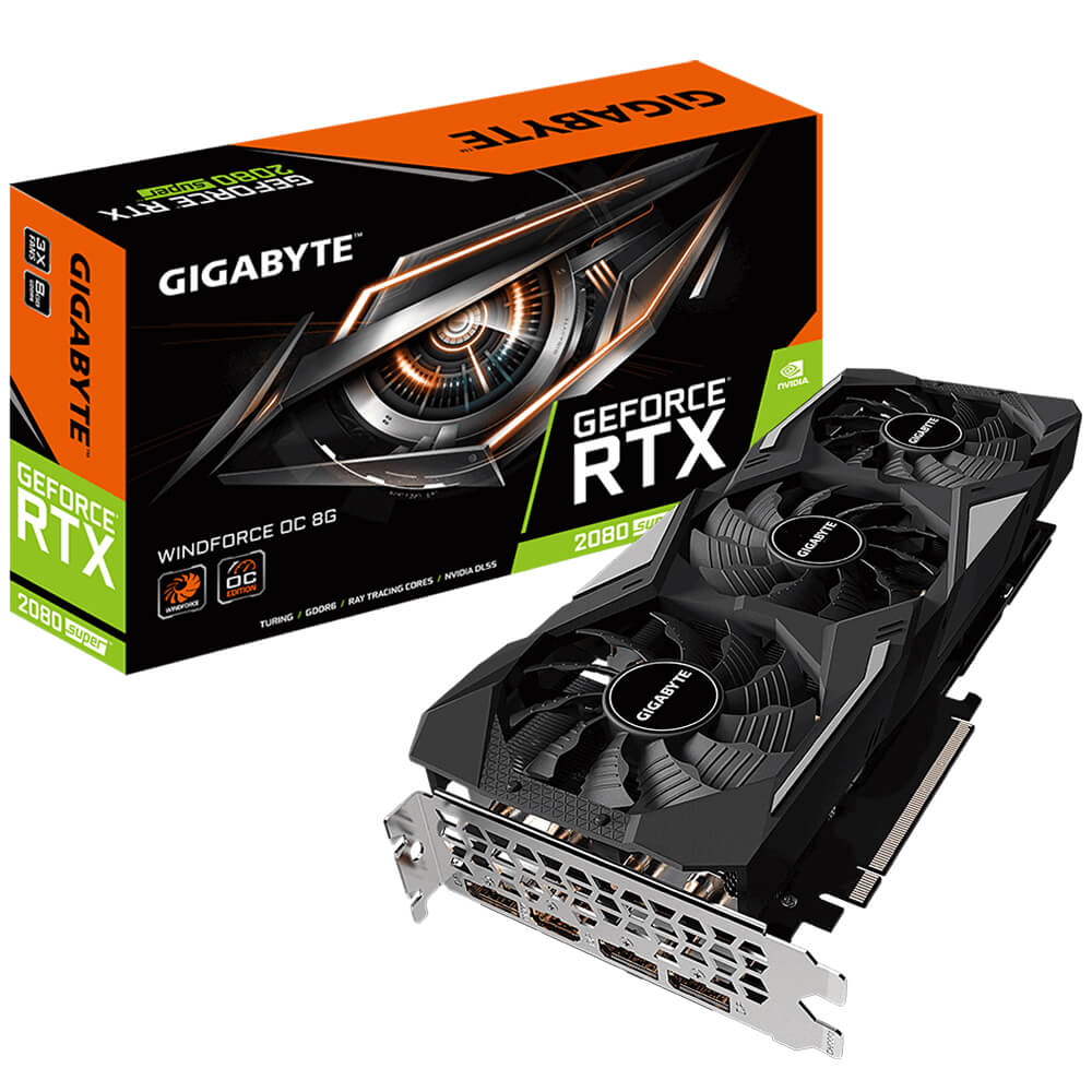 Tarjeta De Video Nvidia Geforce Rtx 2080 Super 8gb Gddr6 Gigabyte