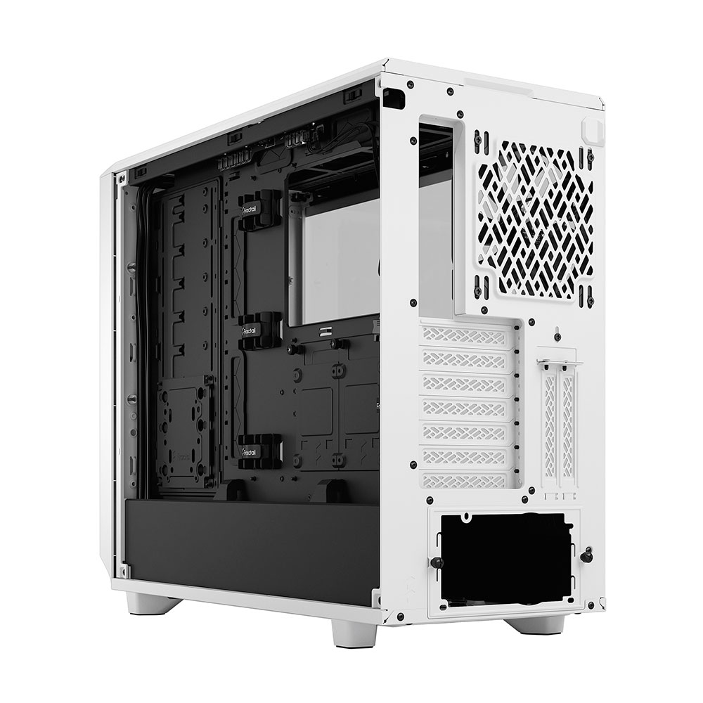 Gabinete Fractal Design Meshify 2 Clear White/ Ventana de cristal ...