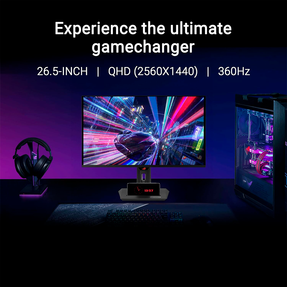 Monitor Gamer ASUS ROG Strix Oled XG27ACDNG / 26.5" / 1440P / QD-OLED ...