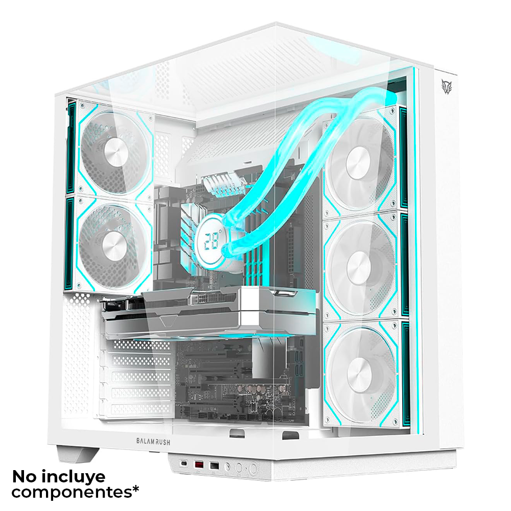 Gabinete Balam Rush TANK MAJESTIC 7600 / Midi-Tower, ATX/Micro-ATX/Mini ...