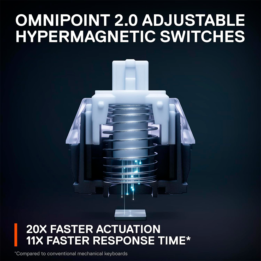 Teclado Gamer SteelSeries Apex PRO TKL Wireless / Iluminación RGB ...