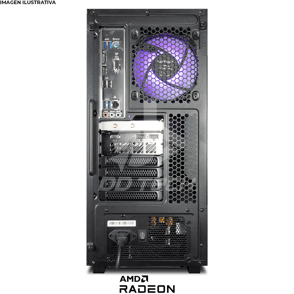 Computadora PRIDE GAMING GOAT V6 / AMD Radeon RX 9060 XT / AMD RYZEN 5 ...