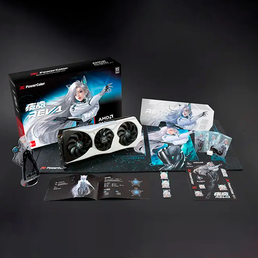 Tarjeta de Video POWER COLOR HELLHOUND RX 9070 XT REVA Edition / AMD ...