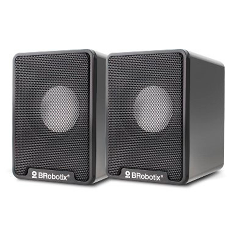Bocinas Multimedia BRobotix 963937 / Alámbrico / 2.0 Canales / USB/3 ...