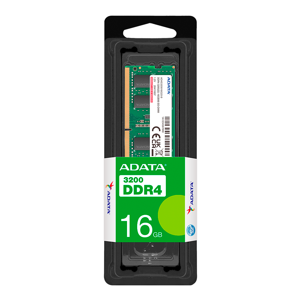 Memoria RAM Adata Premier DDR4 / 3200MHz / 16GB / CL22 / SO-DIMM / AD4S320016G22-SGN | DD Tech