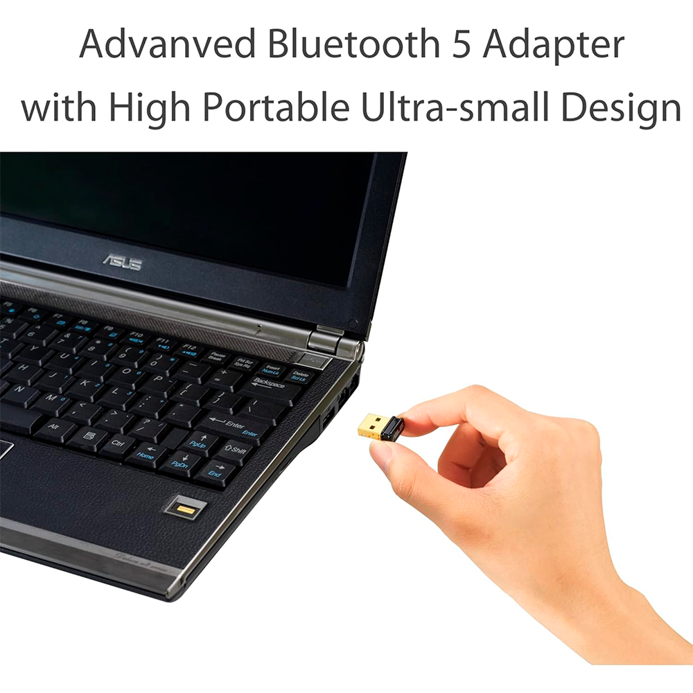 Mini Adaptador Bluetooth 5.0 / Asus USB-BT500 / Con Diseño Ultrapequeño ...